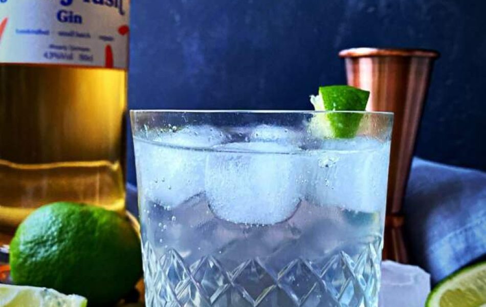 Gin Tonic aus München mit Holunderblütensirup - in 5 Minuten